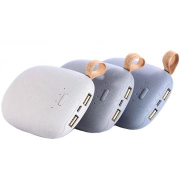 China Double USB Fast Charging Power Bank Battery Cell 10400 Mobile Powerbank for sale
