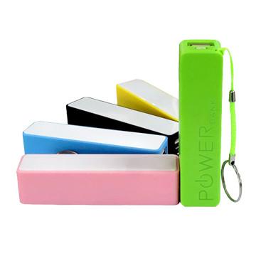 China 2600mAh Blue Perfume Universal Portable Power Bank for sale