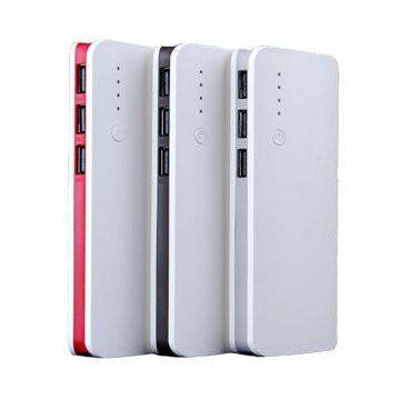 China Universal Cellphone Battery Charger 13000mAh Portable 3 USB Super Power Bank for sale