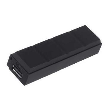 China Mini Black USB Charger 2600mAh Backup Li-ion Fast Charging Power Bank for sale