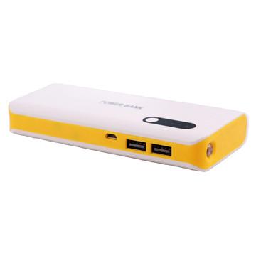 China Outdoor 13000mAh Smartphone Power Pack , Travel Portable USB Power Bank for sale