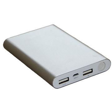 China 8000m Universal Ultra Compact Power Bank for Smartphone & Tablets - Silver for sale