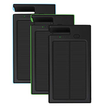 China 8000mAh Dual USB Solar Power Bank Outdoor External Battery For iPad / Tablet for sale