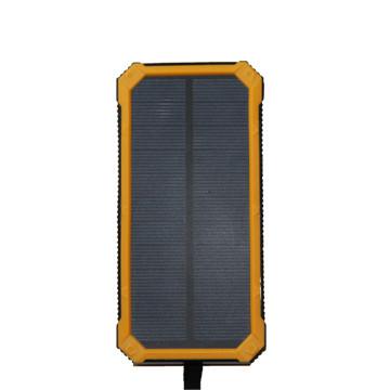 China Compact Solar Panel Power Bank for Iphone 5 5s/6/6s With LED Light Lamp for sale