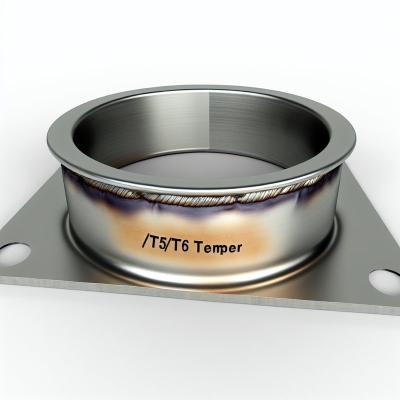 China Partes de soldadura de metal personalizadas T5/T6 Temperatura para la automoción aeroespacial marina en venta