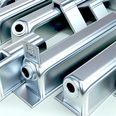 China T3-T8 Partes de soldadura de metales templados con acabado de superficie ligero y de pulido/pintura en venta