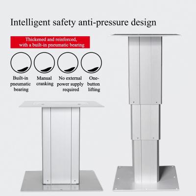 China Electric Lifting Column System, Lift Table, Three height settings with free Adjustable, pause function, Telescopic Desk Column,  Table Leg, Comes with Remote control to Control up/Down Motion for sale