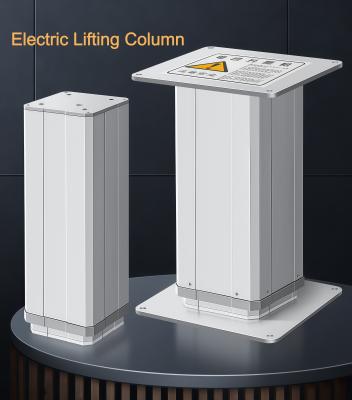 China Alles-in-één elektrische heftafel Hefbare kolom Lineaire hefmotor Automatische op-en-neer heffer Kleine elektrische heffer Aluminium hefkolom Te koop