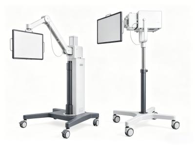 China Mobile Vertical X-ray Bucky Stand - Adjustable Height DR Panel Holder for Hospital/Clinic for sale