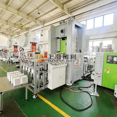China 180mm Foil Container Production Line 24kw Aluminum Foil Container Making Machine for sale