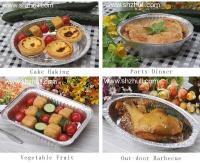 China Turkey Baking Pan Aluminium Box Making Machine T80 Automatic  Aluminum Container Machine for sale