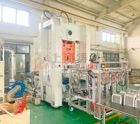 China Mechanical Fully Automatic Aluminium Box Making Machine Aluminum Foil Box Machine for sale