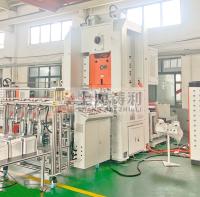 China Pneumatic Foil Making Machine 260mm Aluminium Foil Pouch Making Machine for sale