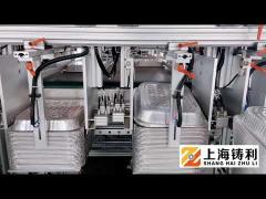 機械50HZホイルの容器機械を作る800kNアルミニウム容器