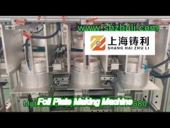 automatic/semi auto  aluminium foil cup making machine aluminum foil plate making machine foil plate