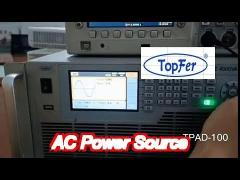 Fuente de alimentación de CA programable de alta potencia de 6KVA PAD-160