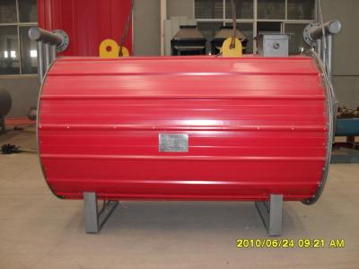 中国 自然な循環ガス燃焼の横の熱オイル暖房のボイラー 850kw 販売のため