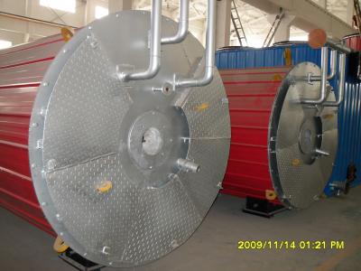 中国 1400kw ガス燃焼の横の熱オイル暖房のボイラー効率 販売のため