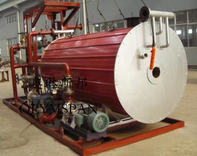 中国 熱い 3000kw 産業ガス燃焼の横の熱オイル暖房のボイラー 販売のため
