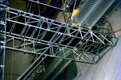 China Snelle Boilersteiger voor de boiler van de Verpulverde steenkooloven/Vouwbare Steiger Te koop