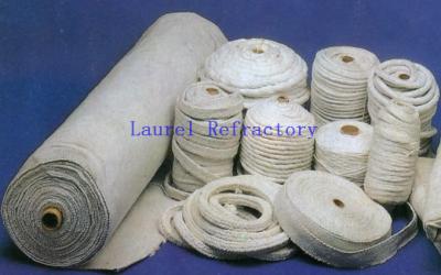Cina I tessuti refrattari della fibra ceramica dell'isolamento della caldaia lubrificano/vapore acqueo resistente in vendita