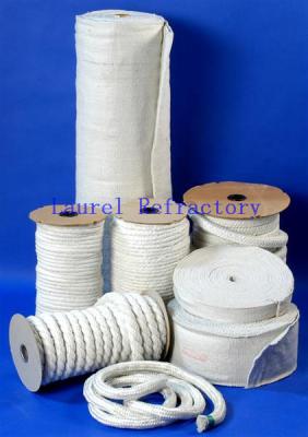 Cina I tessuti refrattari della fibra ceramica dell'isolamento della caldaia lubrificano/vapore acqueo resistente in vendita