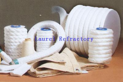 Cina I tessuti refrattari della fibra ceramica dell'isolamento della caldaia lubrificano/vapore acqueo resistente in vendita
