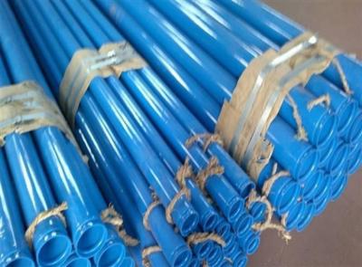 中国 プラスチック PE は反腐食の鋼管 16Mn A53 （A に、B） A106 （水油送管のための B、C）塗りました 販売のため