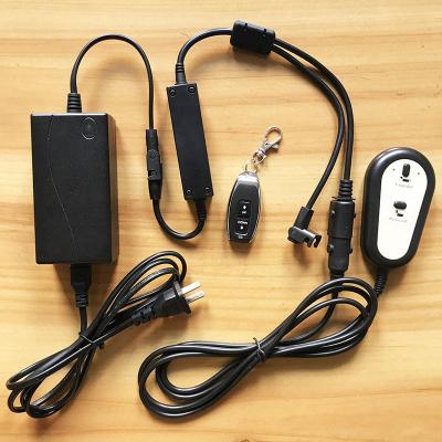 China purple sofa massage  linear actuator control kit electric linear actuator power adapter 10v for sale