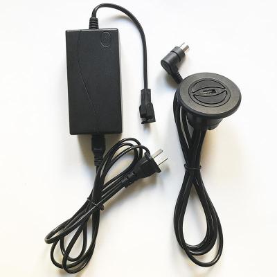 China Electric linear actuator motor mechanical linear actuator seated back massage 12volt ac adapter for sale