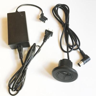 China electric linear actuator motor massage chair dubai price 12v 100ma ac adapter for sale