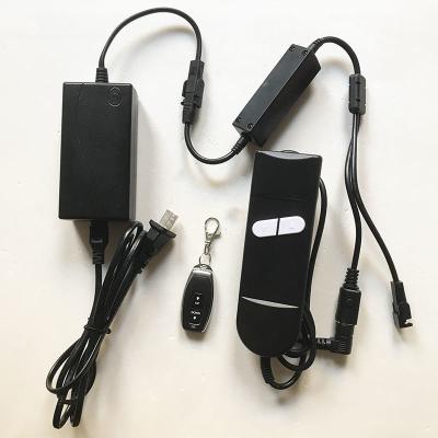 China remote control recliners massage chair pillow electric linear actuator motor low cost linear actuator 14v ac power adapt for sale