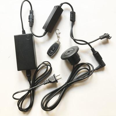 China remote control recliners tv massage chair electric linear actuator motor linear drive motor 16 volt adapter for sale