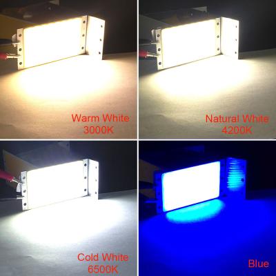 China Remote Control COB LED Panel Light 12V 15W Dimmable LED Lighting Board Plate RC Lamp for Decoration Bulbs DC12V 94x50mm for sale