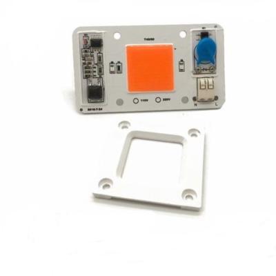 China 50W Driverless Solderless full spectrum LED COB chip Integrated Smart IC DIY diode for sale