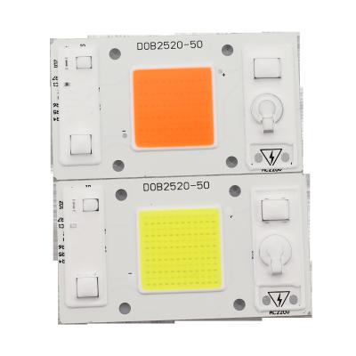 China High Power COB LED AC220V 5W 10W 50W 100W COB LED Grow Chip For Plant Lamps for sale