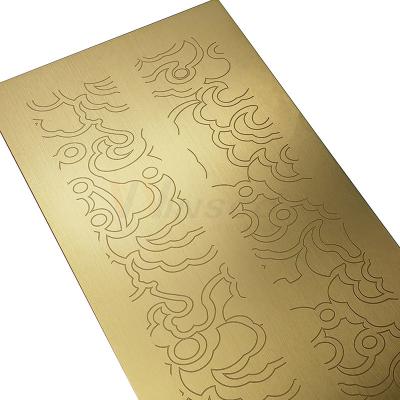 Cina Una piastrina incisa oro di titanio di 304 lucidature di acciaio inossidabile della linea sottile in vendita