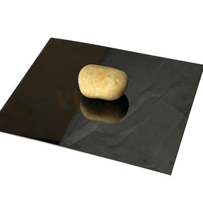 Cina grado di titanio di colore 304 dello specchio di 1500mm di acciaio inossidabile del nero eccellente PVD dello strato in vendita