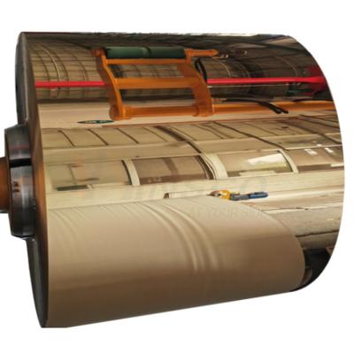 Cina ASTM 201 304 316 bobine laminate a freddo di acciaio inossidabile dello specchio con PVD Rose Gold Coating in vendita
