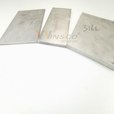 China Inox Sheets SS 201 304 316 Hot Rolled Stainless Steel Sheet Accept Customization for sale