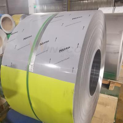 Cina 2.0mm hanno laminato a freddo la bobina 2B di acciaio inossidabile arrotolano 410 il grado 15mm-1500mm in vendita