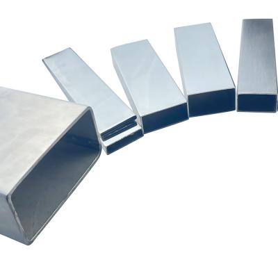 Cina Tubo rettangolare decorativo spazzolato 30mmx10mm di acciaio inossidabile della cavità di Inox dello specchio 40mmx20mm 60mmx30mm ss 201 304 316 in vendita