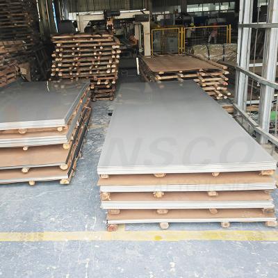 Cina 1220mmx2440mmx0.9mm AISI 304 304L Piastra di metallo Accetta finitura di lamiera laminata a freddo in acciaio inossidabile su misura in vendita