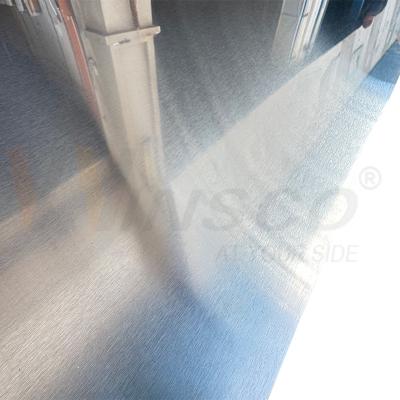 Cina Spessore uniforme 0,4 mm-3,0 mm bordo del mulino 201 grado piastra inossidabile 1250 mmx2500 mm acciaio inossidabile n. 4 4N N4 finitura foglio in vendita