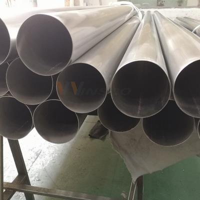 Cina 3'' OD 1.2mm-5.0mm Spessore tubo rotondo inossidabile SUS 201 304 316 specchio satinato rifinitura 76.2mm tubo in acciaio inossidabile in vendita
