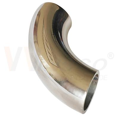 Cina Mirror Satin Surface 55mm Arc Length 12.7mm OD AISI 201 304 316 Stainless Steel Elbow 1.2mm 1.5mm Thickness in vendita
