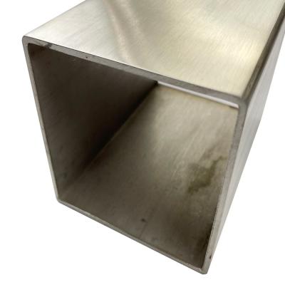 China SUS 201 AISI 304 TP 316 Grade Grote grootte Inxo Dikke wandbuis 120mmx120mm Ruimtebuis van roestvrij staal for sale