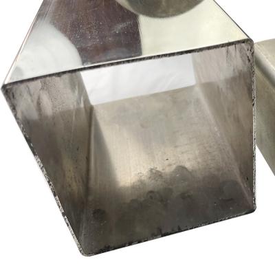 China Lagere kosten 201 304 316 Graad Inox Vierkante buis Spiegel Vlek Afgesloten 200mmx200mm Grote grootte roestvrijstalen buis for sale