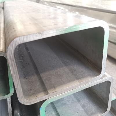 Cina 50mmx150mm Big Size Thick Wall Inox Metal Tube ASTM A554 201 304 316 Grade Stainless Steel Rectangular Pipe in vendita
