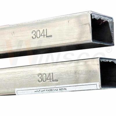 Cina Corrosion Resistance Winsco Metal Inox Welded Pipe 304L Grade Stainless Steel Round Square Rectangular Tube in vendita